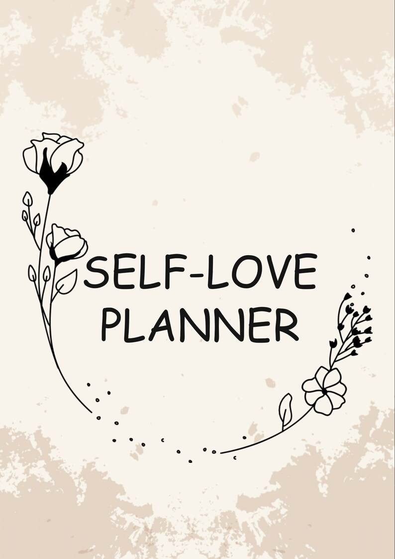 Inspiring Self Love Planner - Etsy