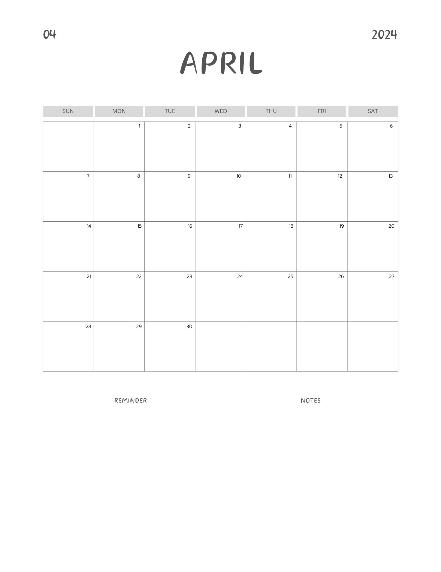 2024 Digital Calendar - Etsy
