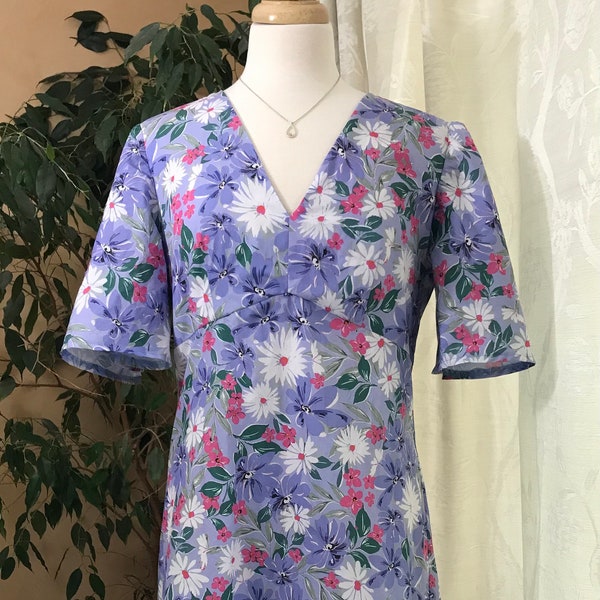 Periwinkle Summer Dress - Etsy