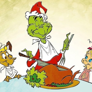 How the Grinch Stole Christmas Bundle | Set of 4 Digital Art | Samsung ...