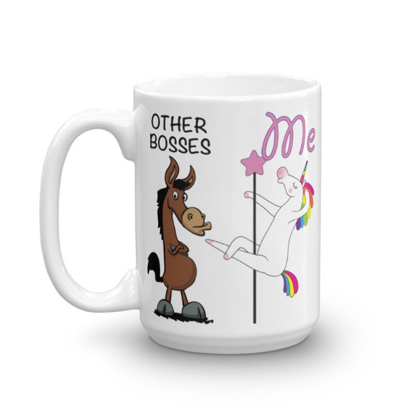 Mug drôle de patron tasse de café de patron de licorne - Etsy France