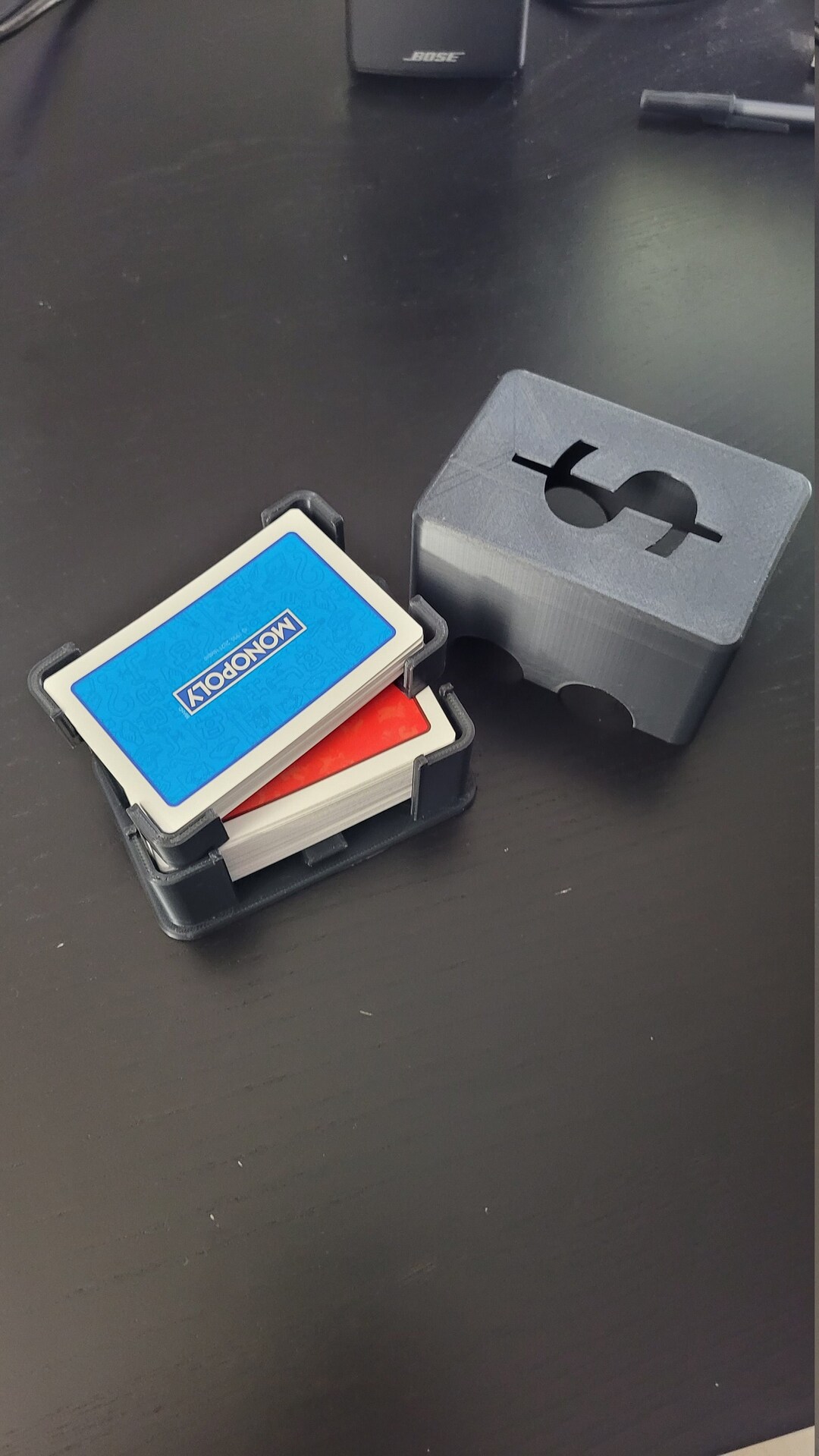 Monopoly Card Game Holder - Deck of Cards Holder - Monopoly Deal Holder ...