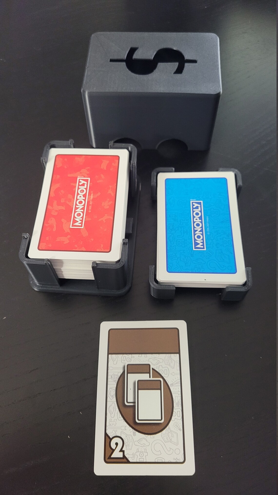 Monopoly Card Game Holder Deck of Cards Holder Monopoly | Etsy