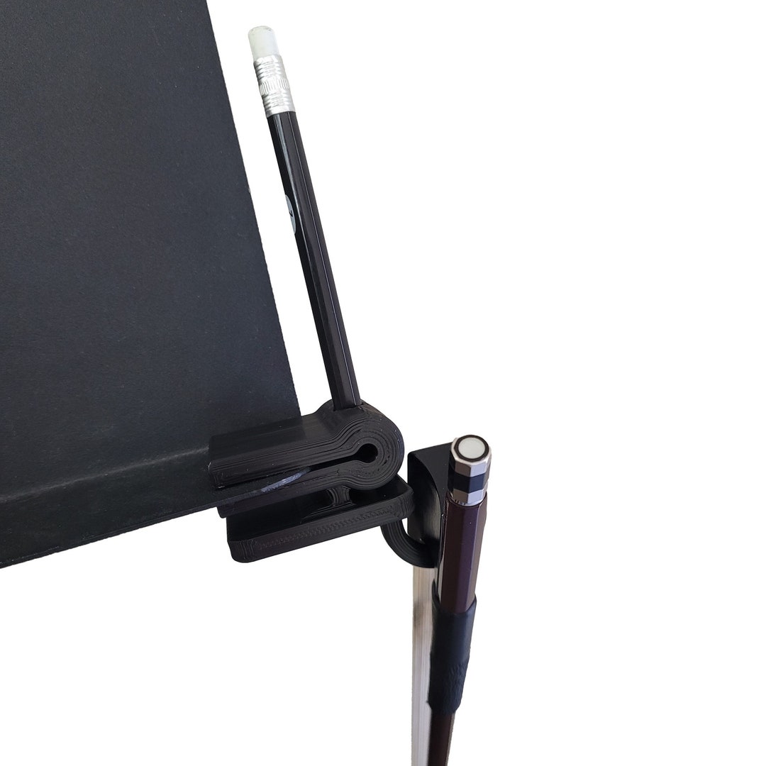 Bow Holder for Music Stand - Combo Bow and Pencil Holder - Violin ...