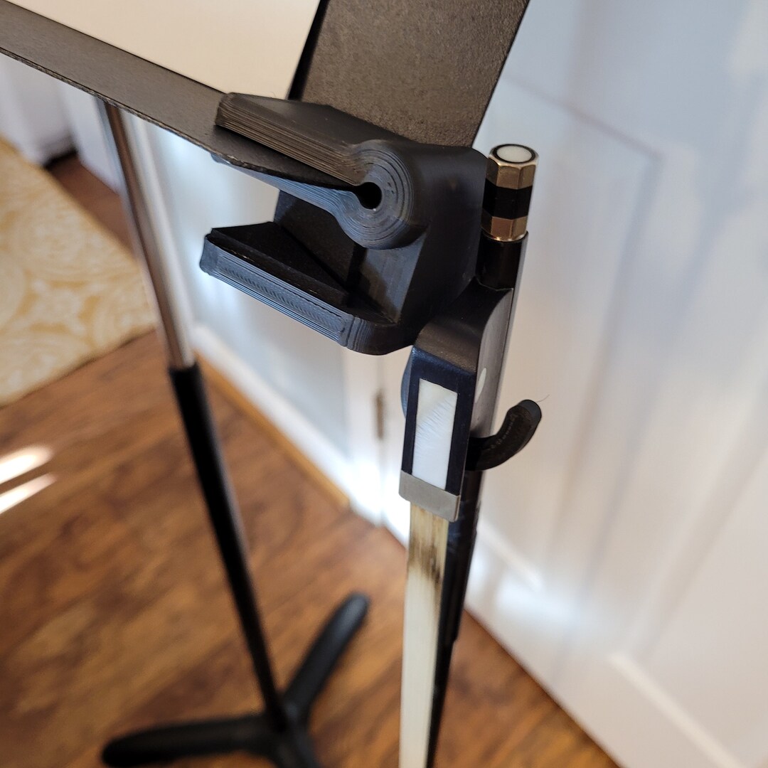 Bow Holder for Music Stand Combo Bow and Pencil Holder Violin, Cello ...