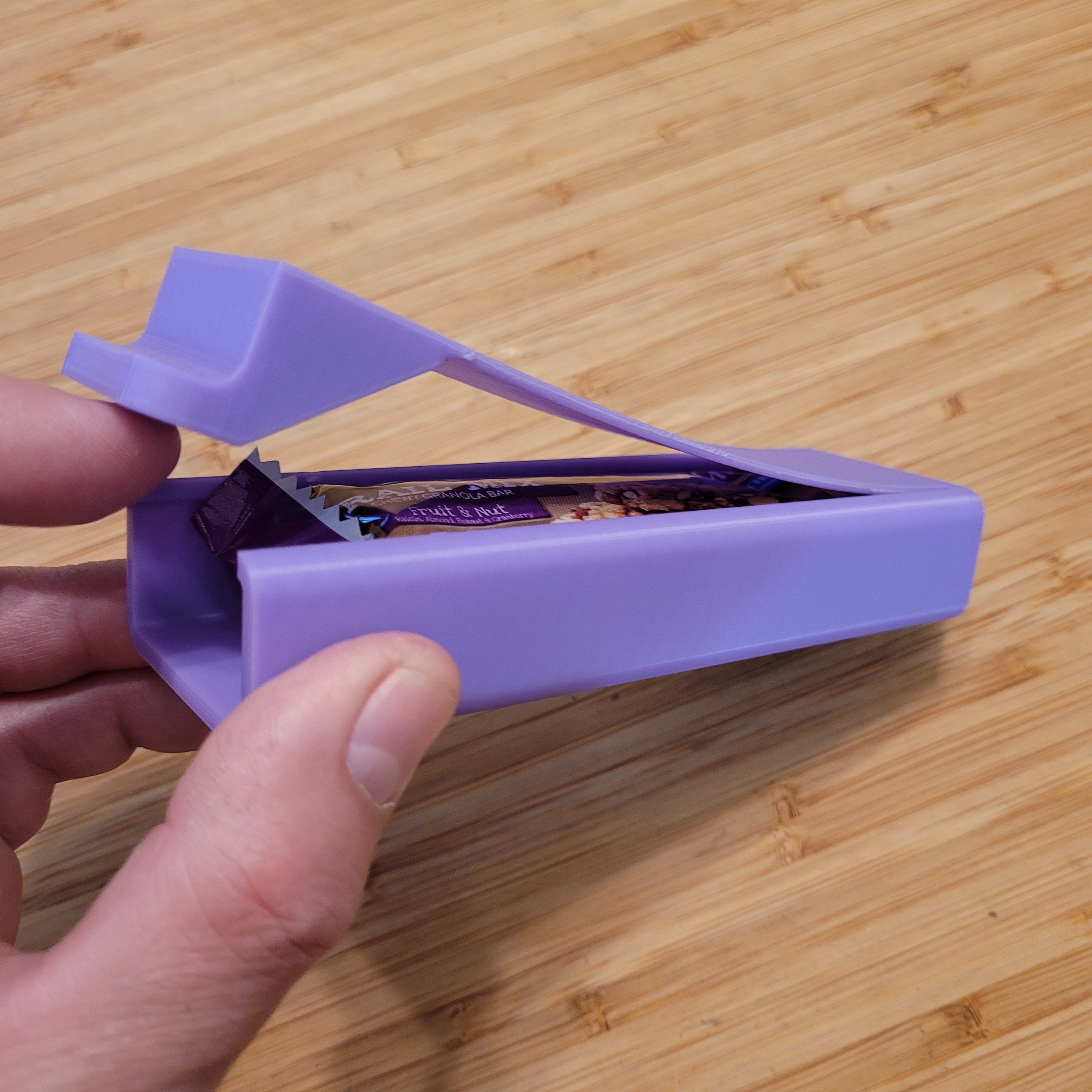 Cereal Bar Holder Cracker Holder Snack Bar Holder Purse Snack Box Bike ...