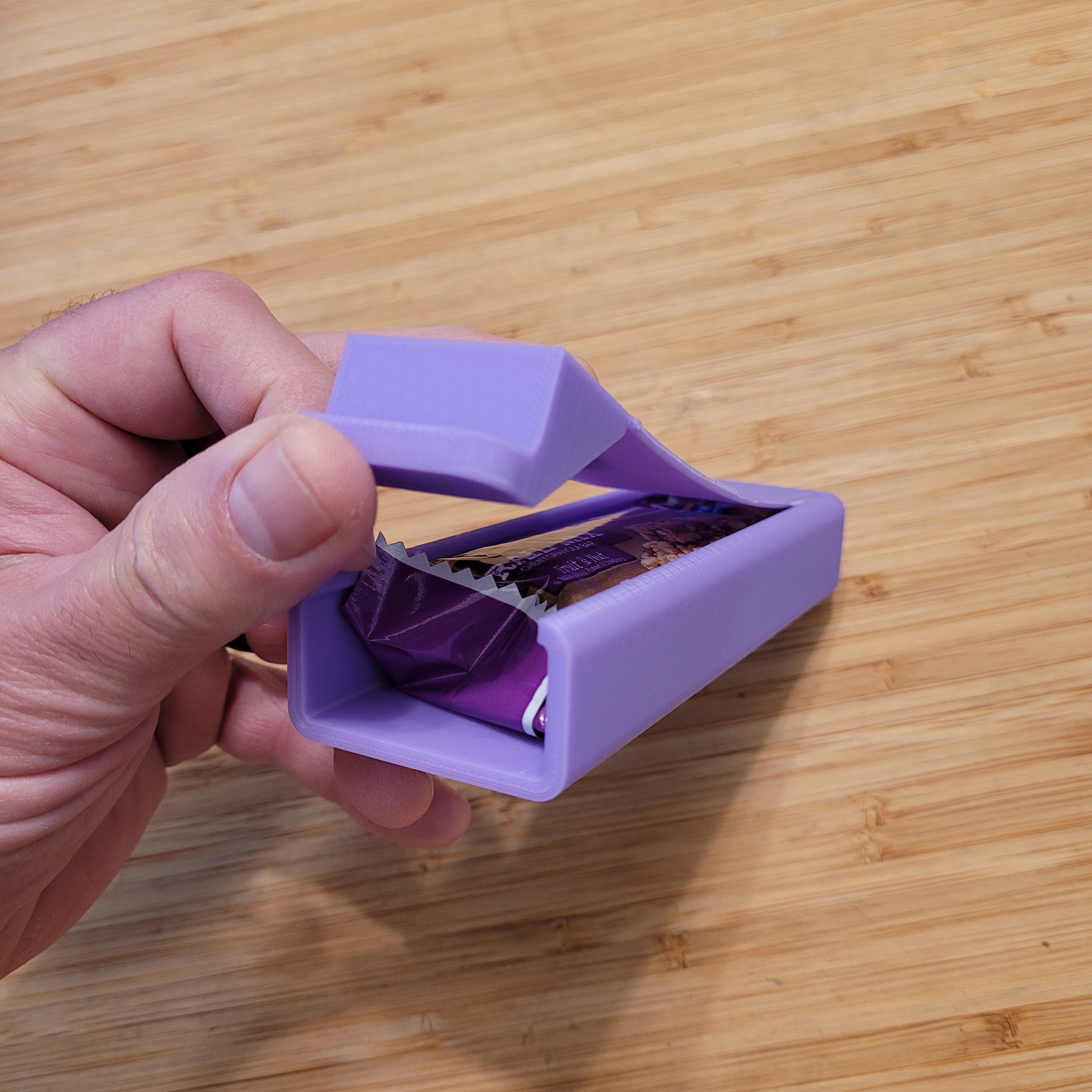 Cereal Bar Holder Cracker Holder Snack Bar Holder Purse Snack Box Bike ...