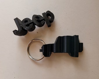 Jeep Wrangler Keychain | Etsy