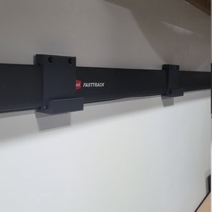 Recycle Bin Wall Mount Holder - Rubbermaid Fastrack System Compatible ...