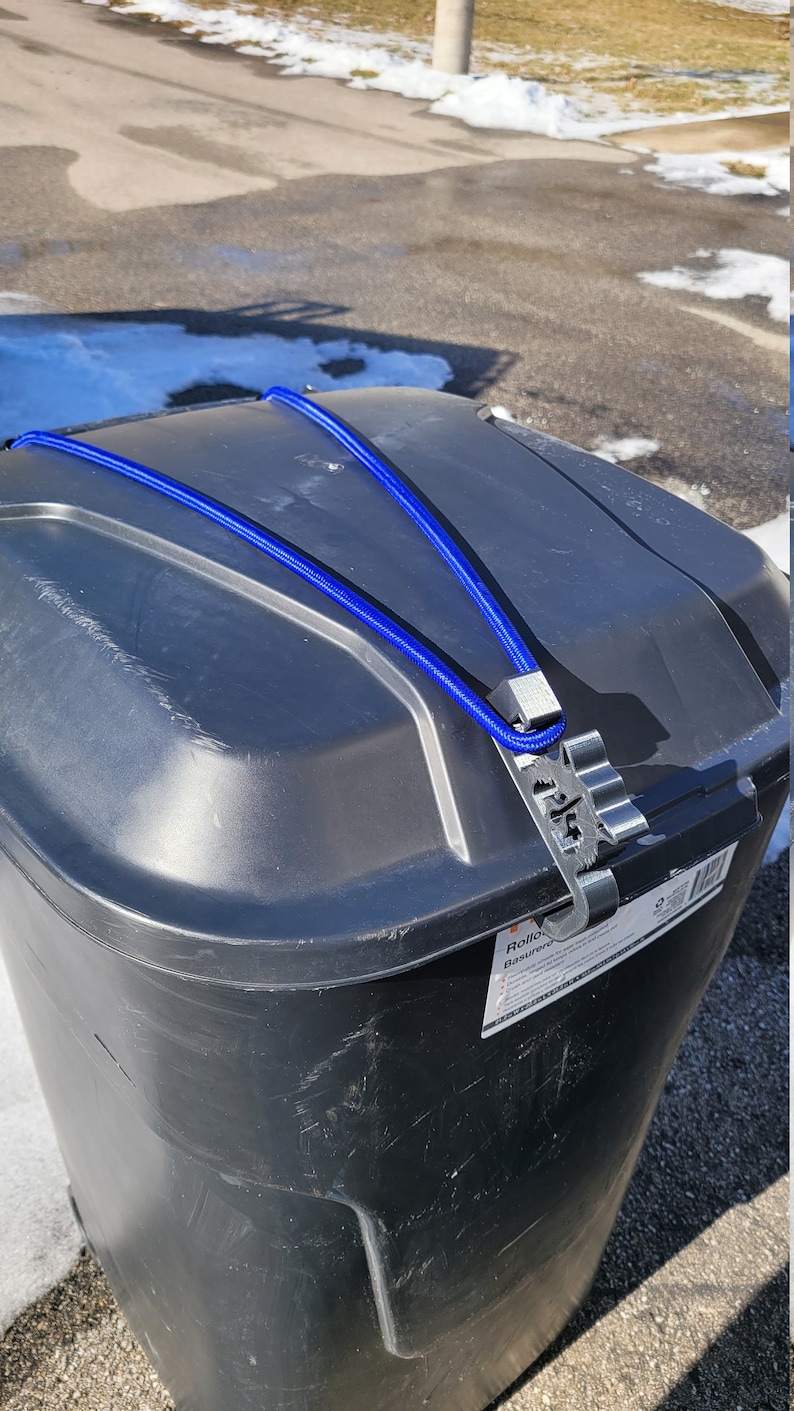 Garbage Can Lock - Pest Control - Raccoon Lock - Trash Can Lock ...