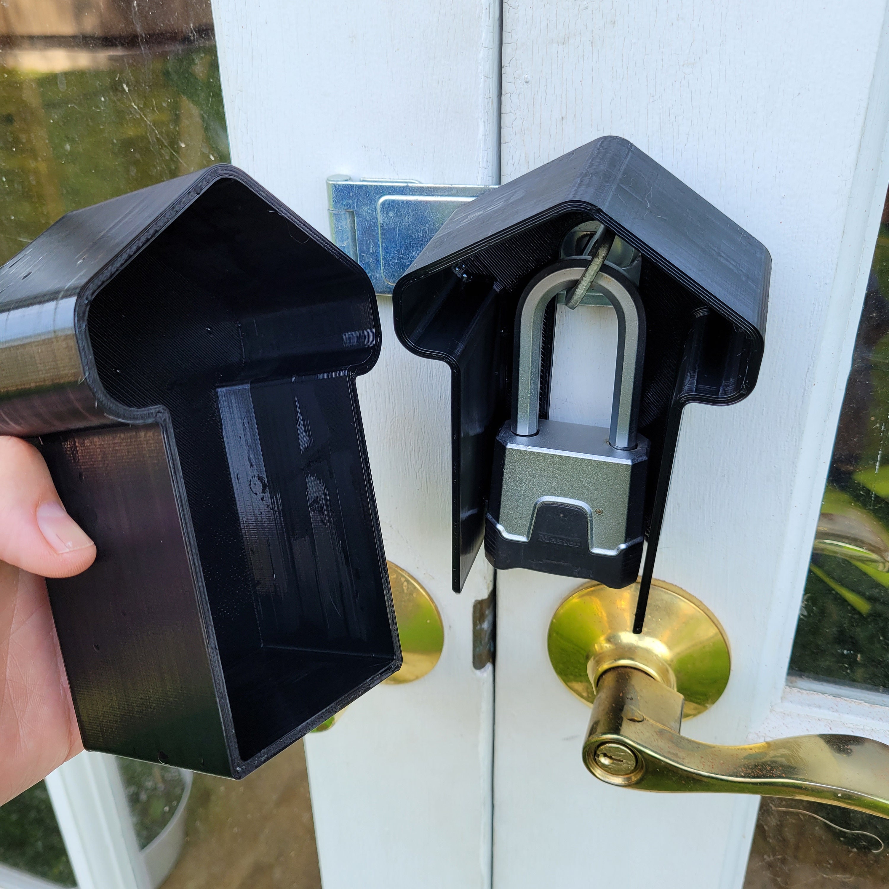 Rain Guard for Padlock - Lock Protector - Padlock Weather Shield - Etsy