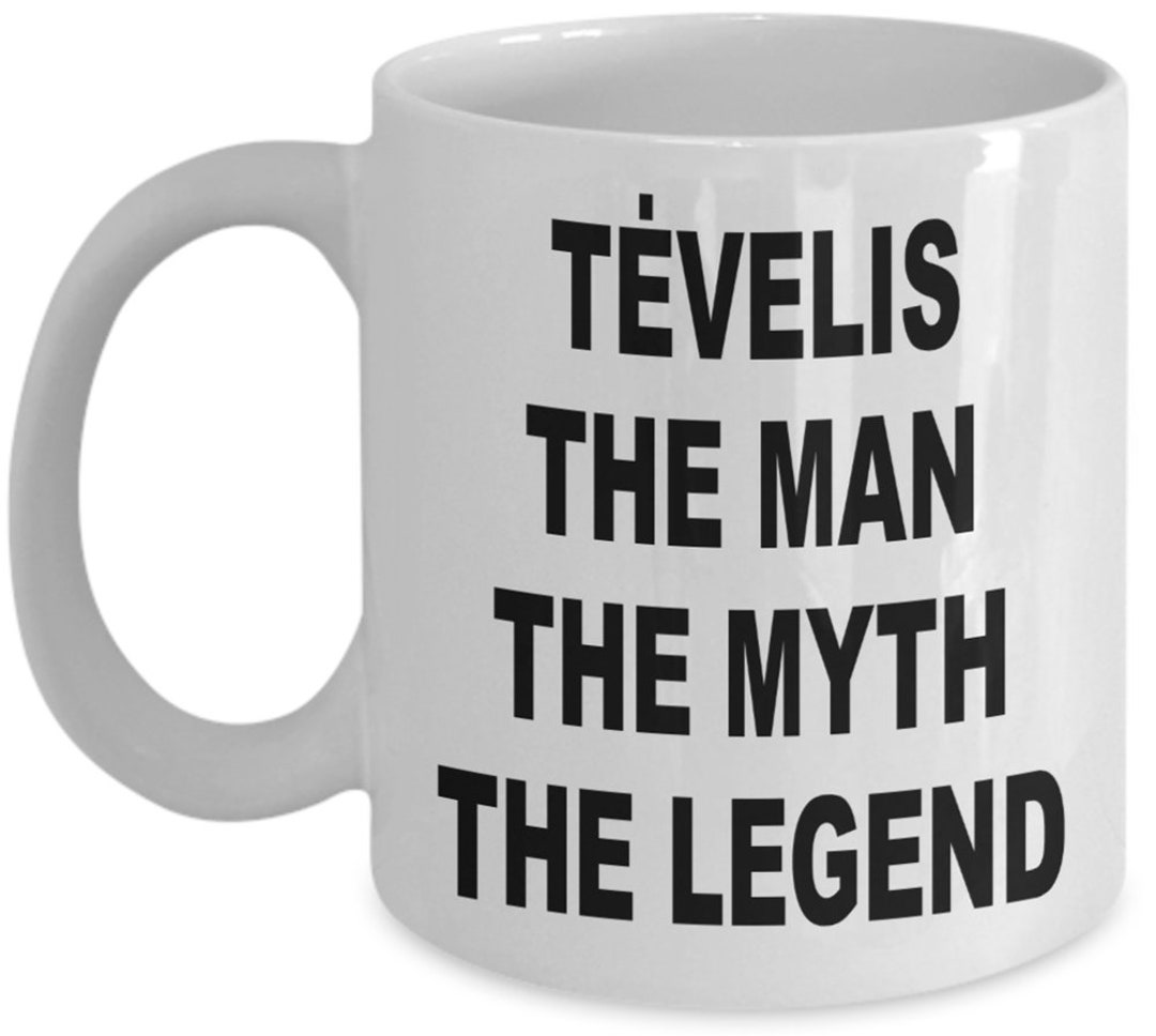 TĖVELIS, TEVELIS, Lithuanian Dad, Lithuanian Dad Mug, Lithuanian Father ...
