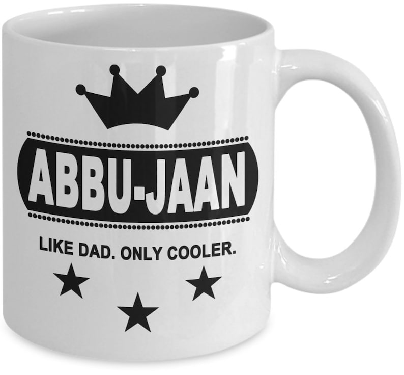 ABBU-JAAN, Pakistani Dad, Pakistani Father, Gift for Pakistani Dad ...