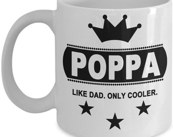 Poppa Definition Coffee Mug Poppa Defined Cup Funny Poppa - Etsy