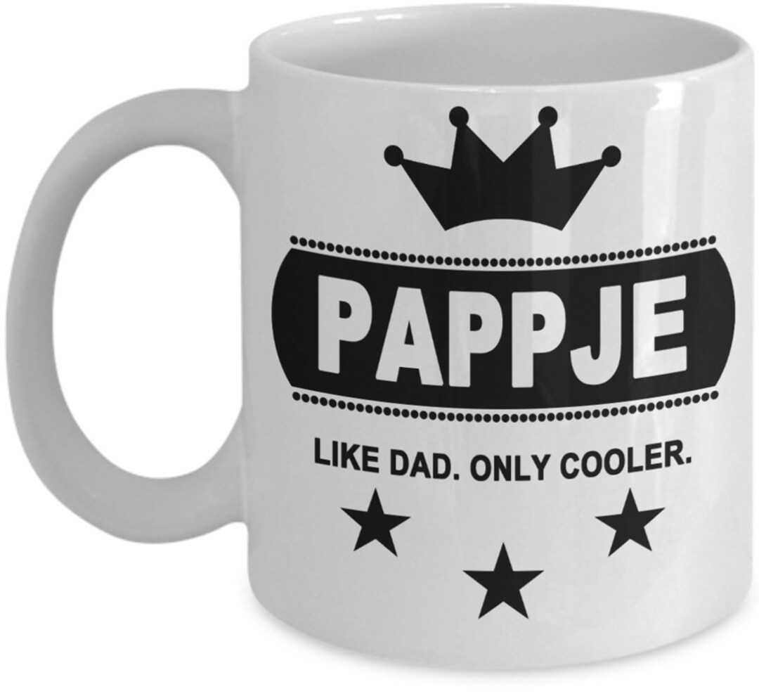 PAPPJE Dutch Dad Dutch Dad Mug Dutch Father Dutch Father - Etsy