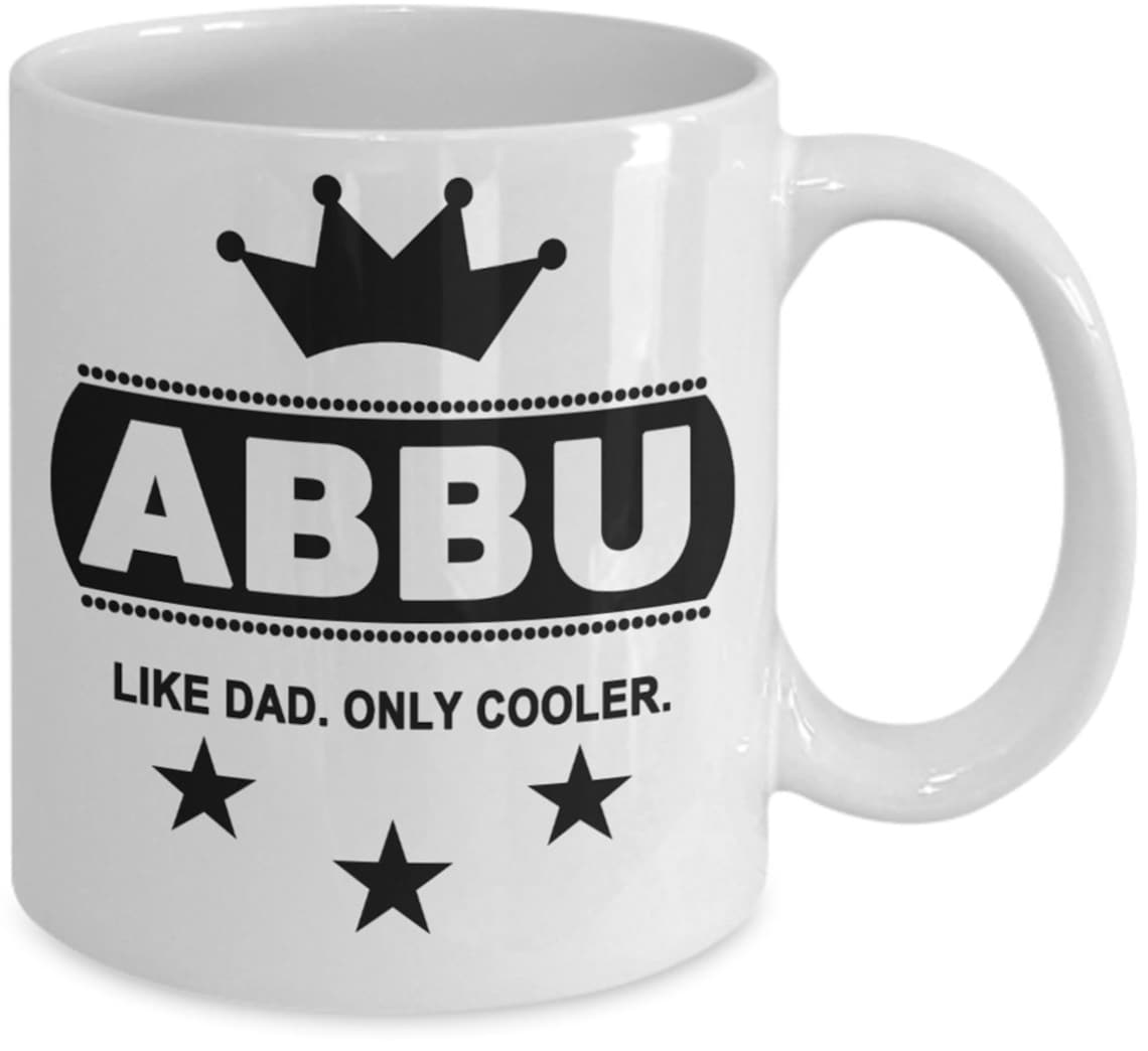 ABBU, Pakistani Dad, Pakistani Father, Gift for Pakistani Dad, Gift for ...