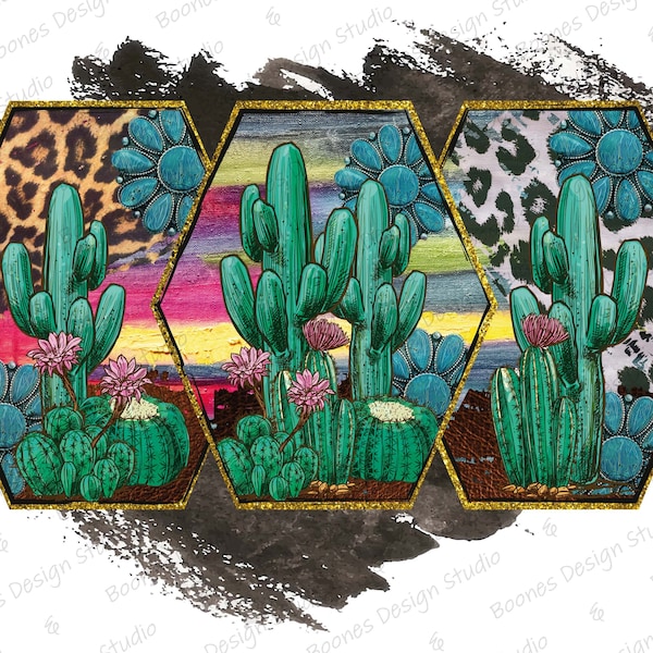 Serape Cactus Sublimation - Etsy