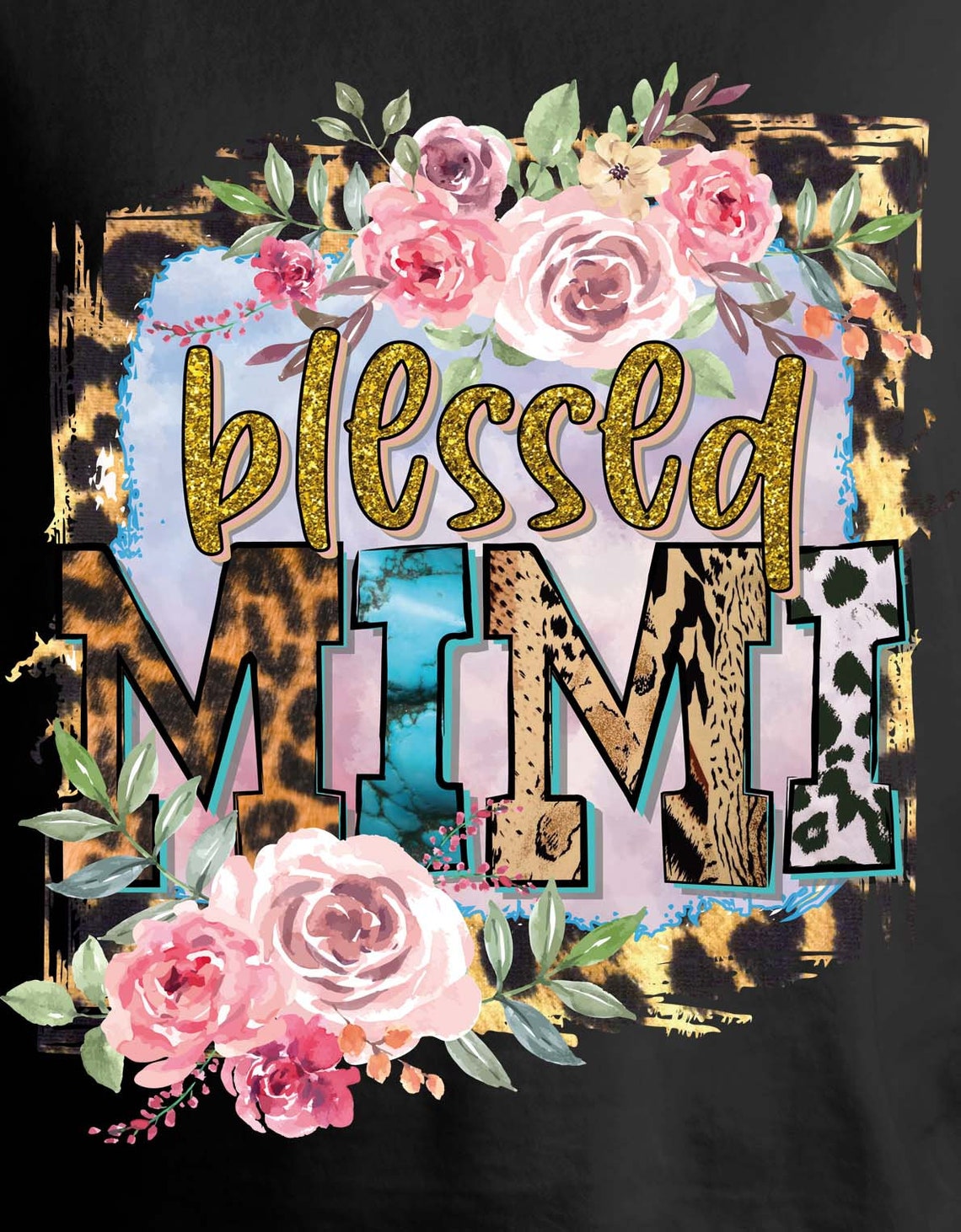 Blessed Mimi Png Blessed Mimi Sublimation Design Png digital - Etsy