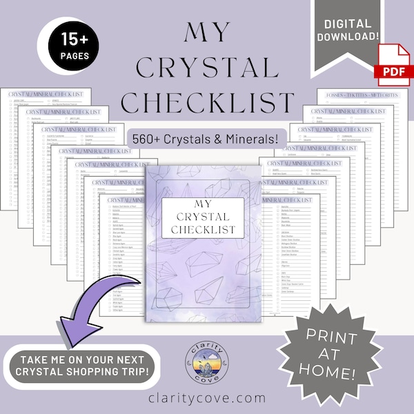 Crystal Print - Etsy