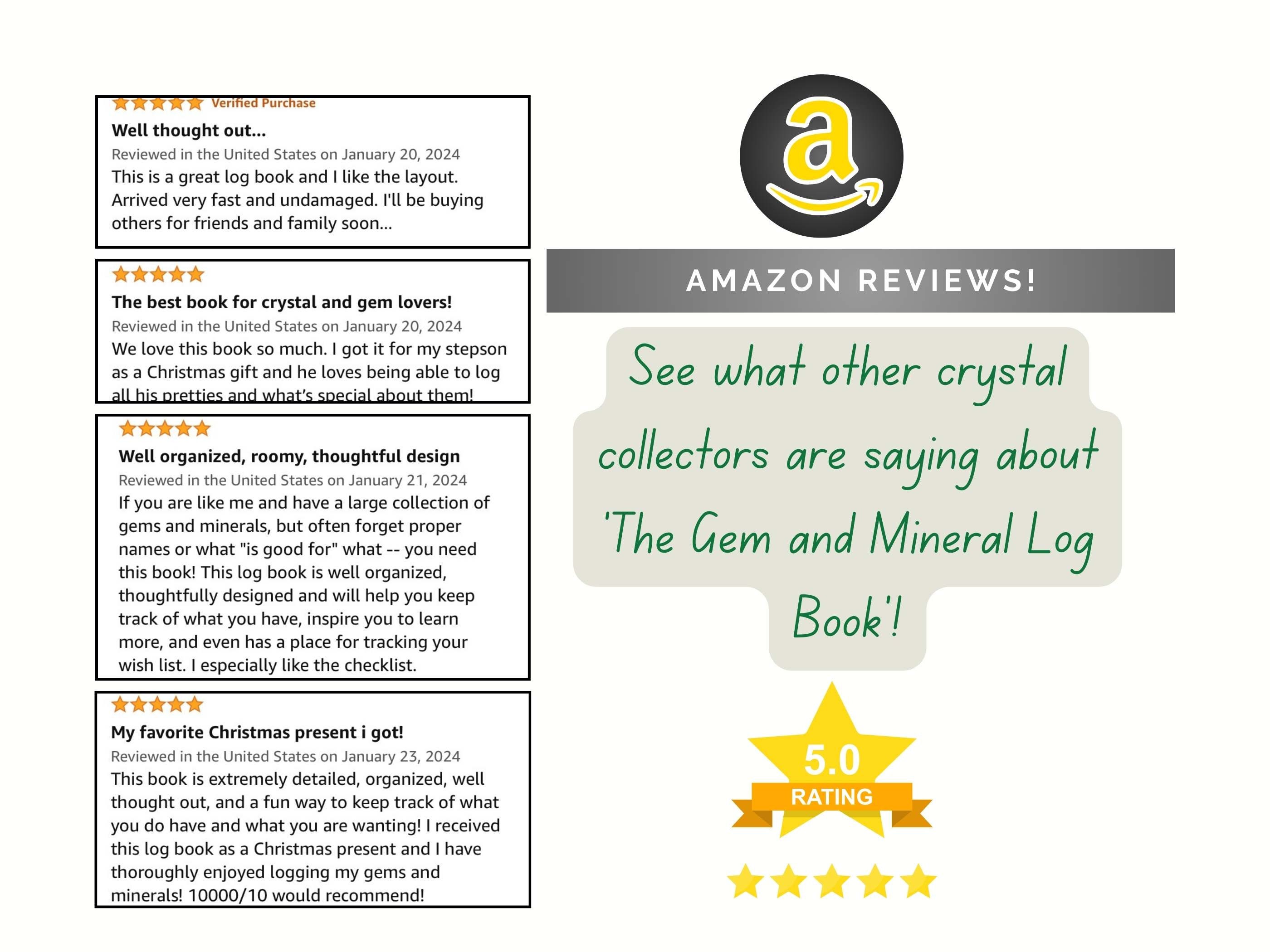 Gem & Mineral Log Book. the Ultimate Organizational Journal for Crystal ...