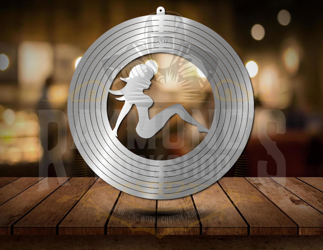 Mud Flap Girl Wind Spinner - Etsy