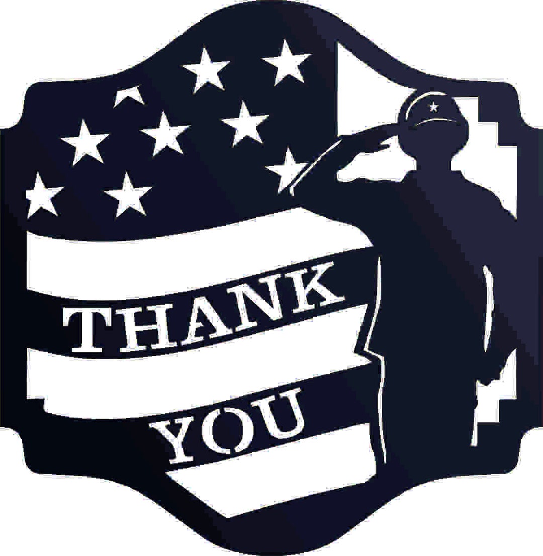 Army Flag USA Thank You Digital Vector .ai, .jpeg, .dxf - Etsy
