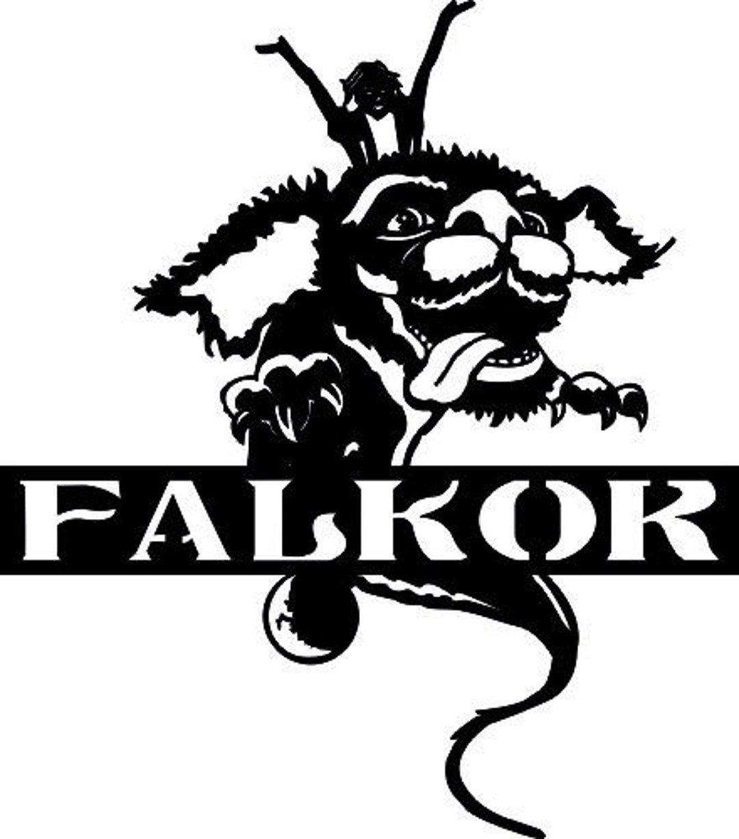 Falkor Never Ending Story Digital Vector .ai, .svg, .jpeg, .dxf - Etsy