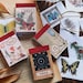 100pcs Pack Flower Thin Paper Pads | Ephemera Paper Floral Paper ...