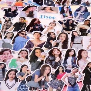 64 Pcs Blackpink Stickers Jisoo Stickers Kpop Stickers - Etsy