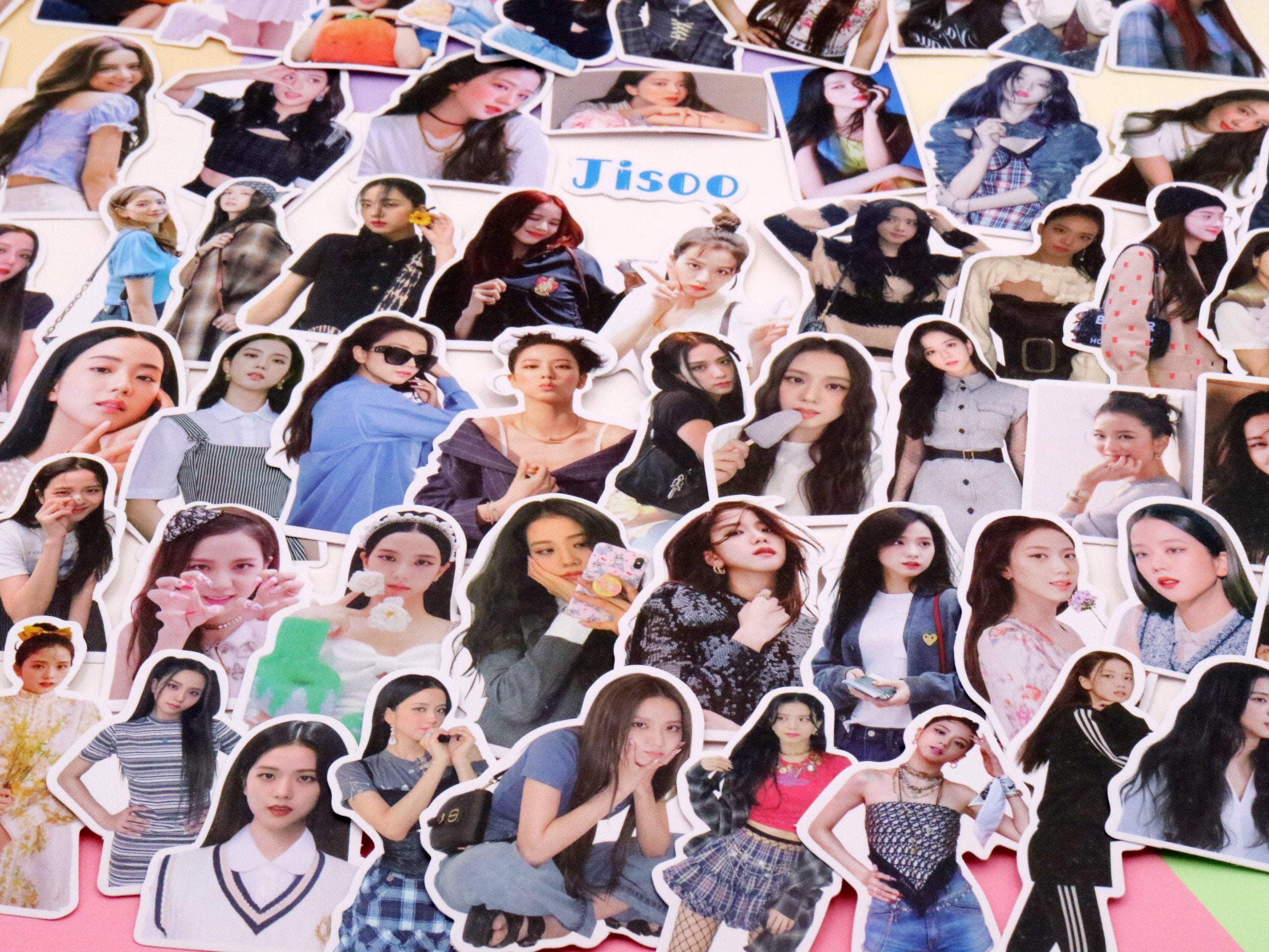 64 pcs blackpink stickers Jisoo stickers kpop stickers | Etsy