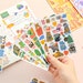 Cute Animal Stickers Happy Daily Life Animal Party Stickers Animal ...