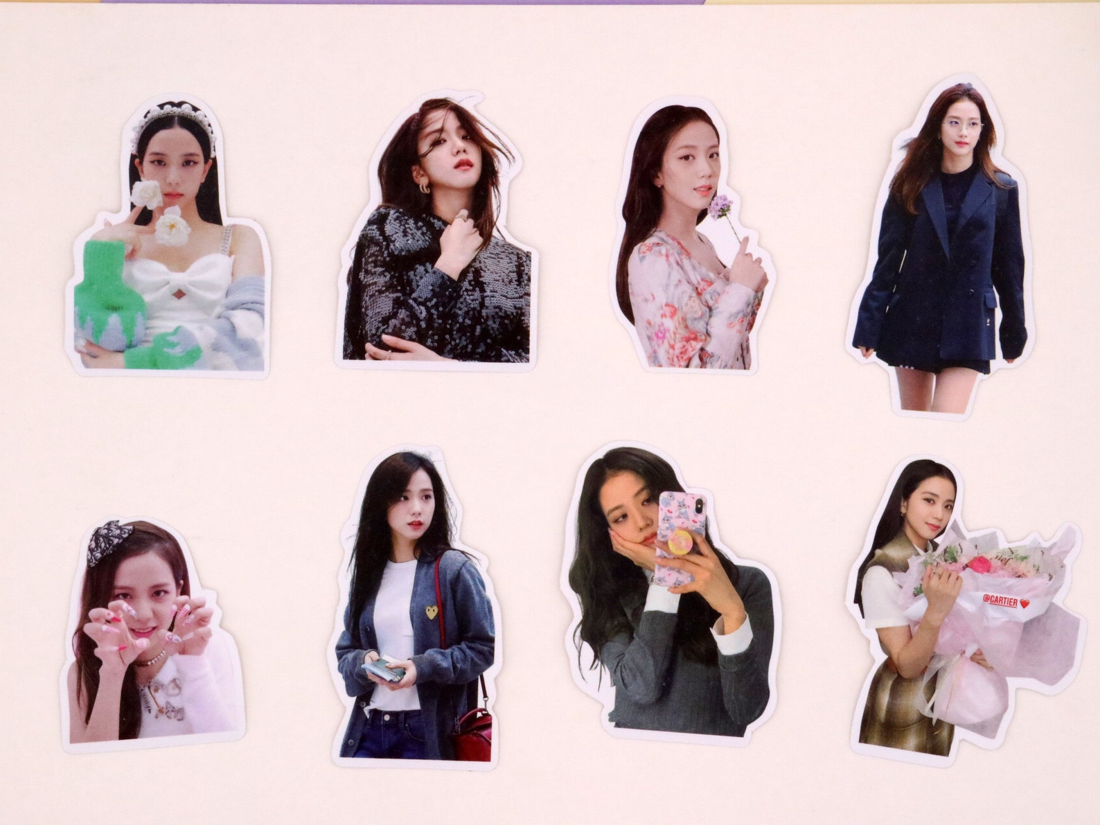 64 pcs blackpink stickers Jisoo stickers kpop stickers | Etsy