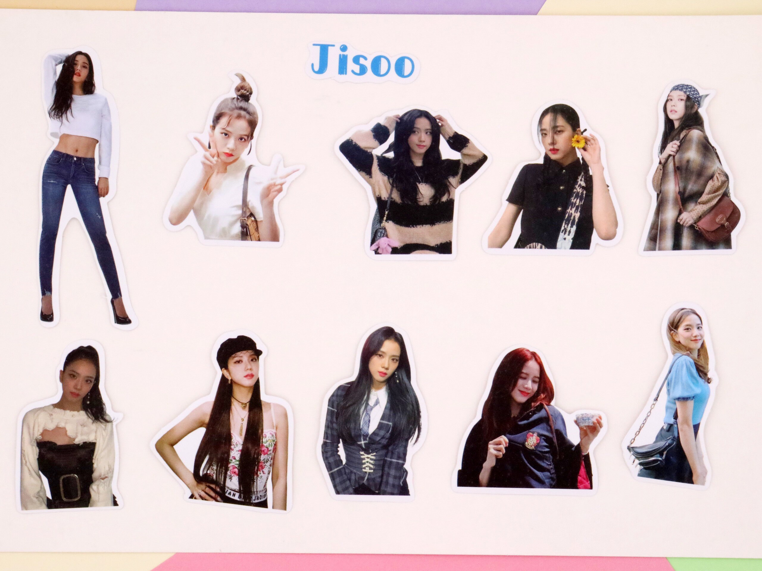 64 pcs blackpink stickers Jisoo stickers kpop stickers | Etsy