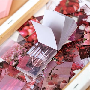 Mini Washi Sticker Booklet | Assorted Pattern Nature Life Happy Flower ...