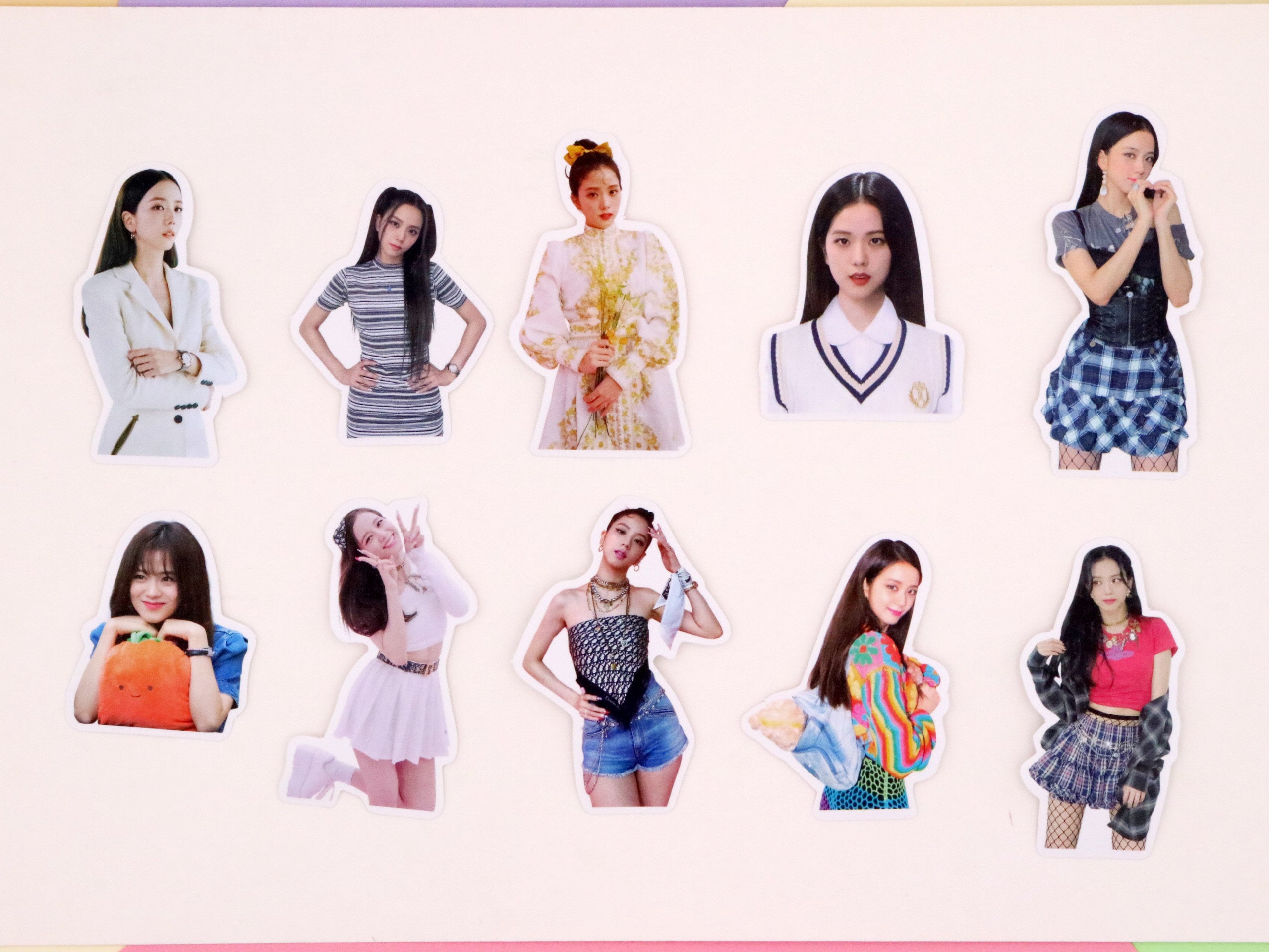 64 pcs blackpink stickers Jisoo stickers kpop stickers | Etsy