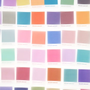 In-stock Pantone Mini Ephemera Booklet | Assorted Color Morandi Color ...