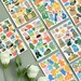 Cute Animal Stickers Happy Daily Life Animal Party Stickers Animal ...