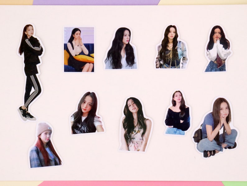 64 Pcs Blackpink Stickers Jisoo Stickers Kpop Stickers - Etsy