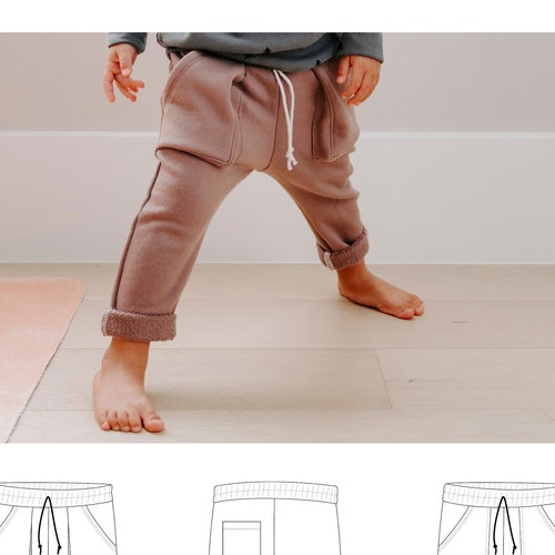 Overalls PDF Sewing Pattern - Etsy