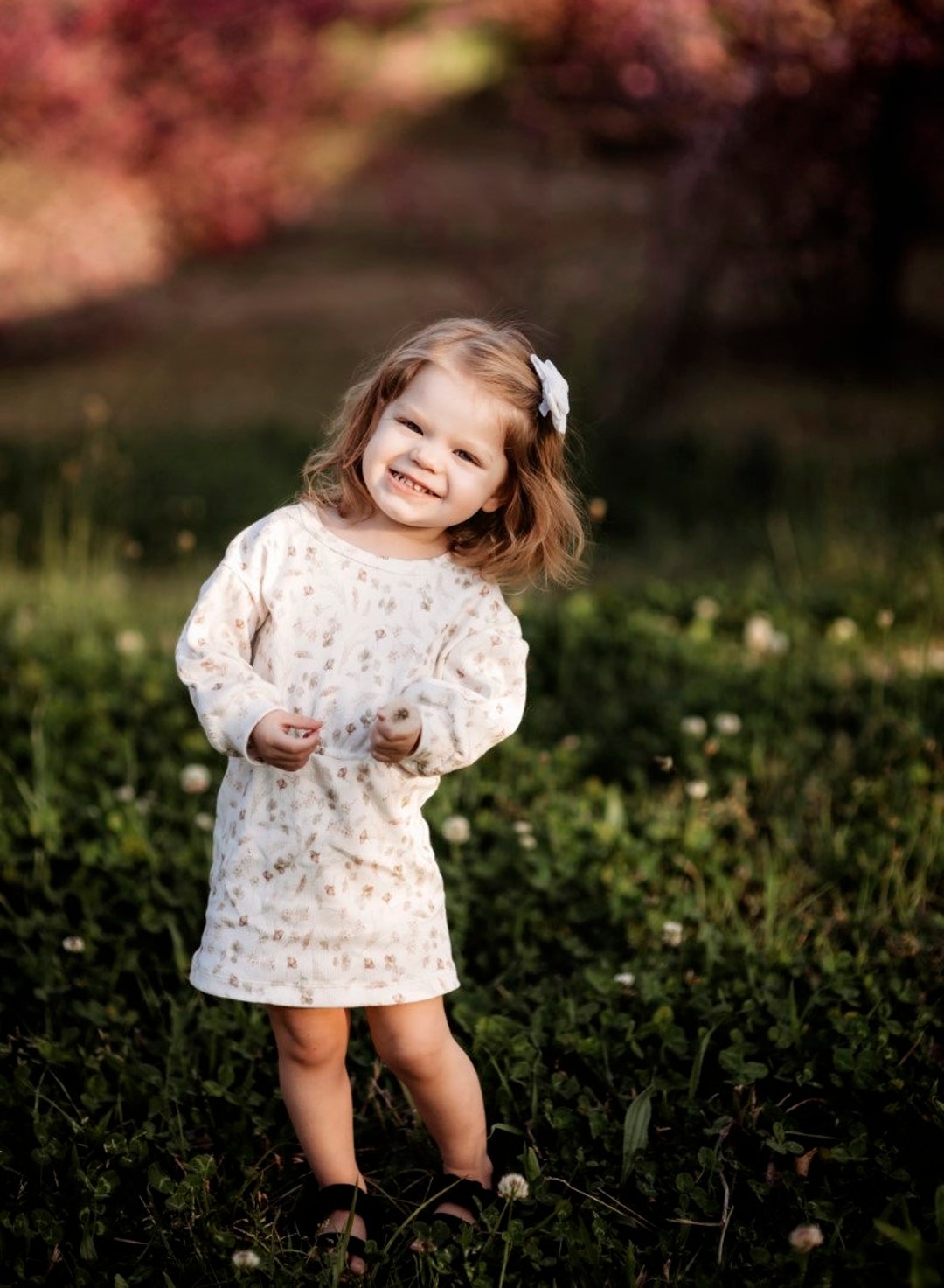 Kids Drawstring Dress - PDF Sewing Pattern. Mommy and Me Sewing Pattern ...