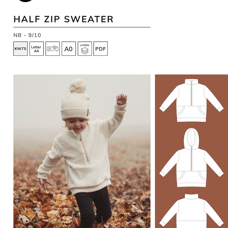 Sherpa Half Zip Jacket - Etsy