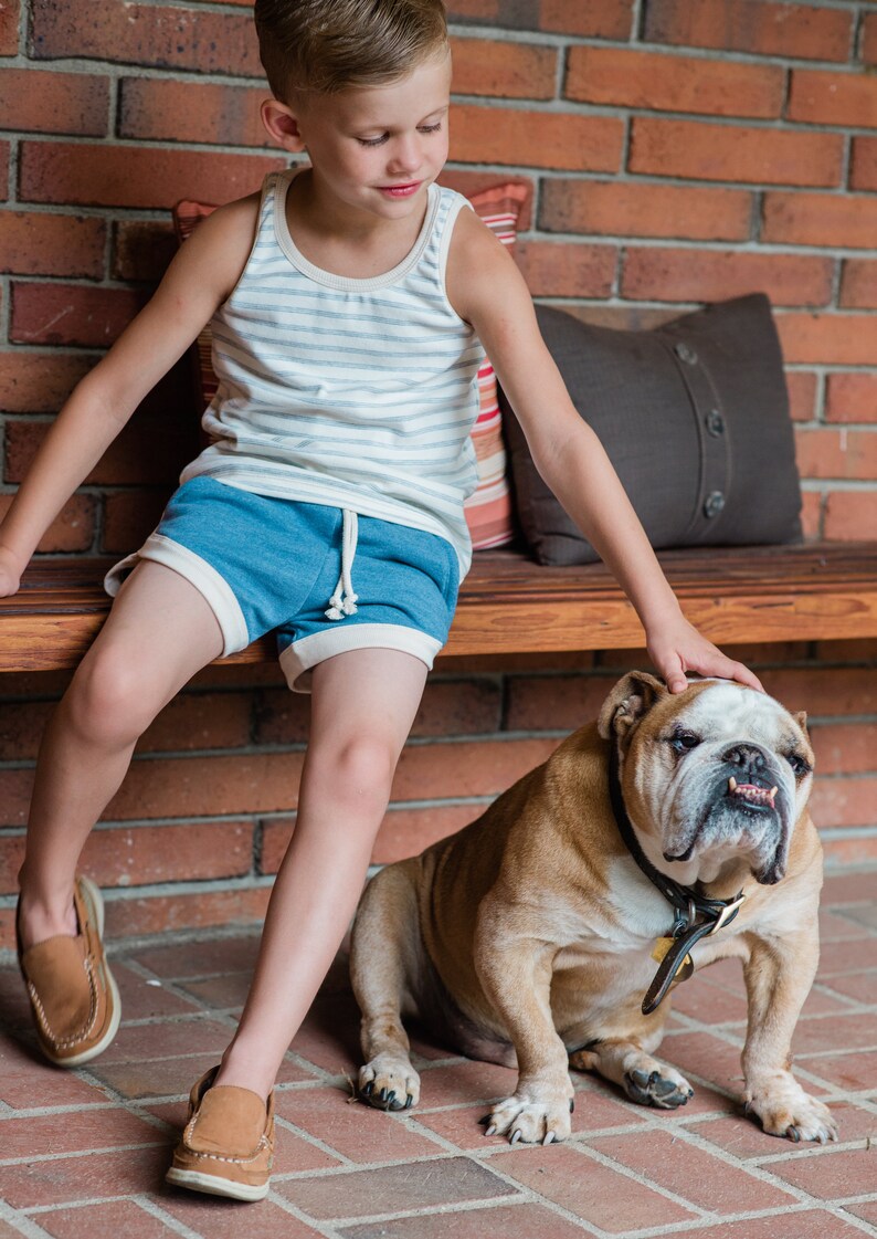 Kid's Retro Shorties PDF Sewing Pattern - Etsy