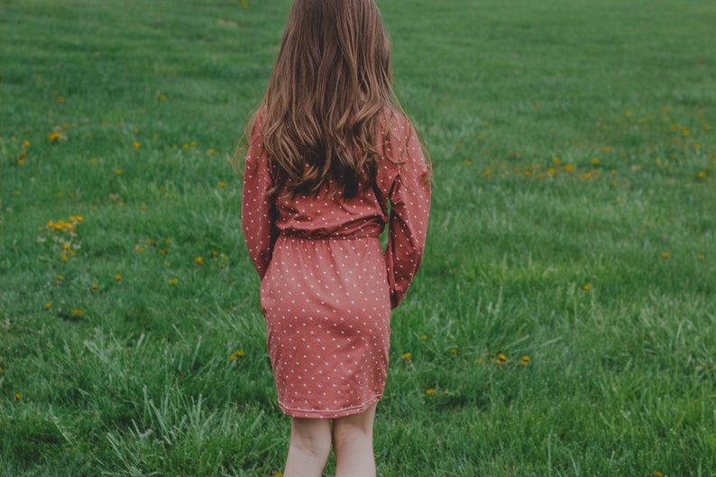 Kids Drawstring Dress - PDF Sewing Pattern. Mommy and Me Sewing Pattern ...