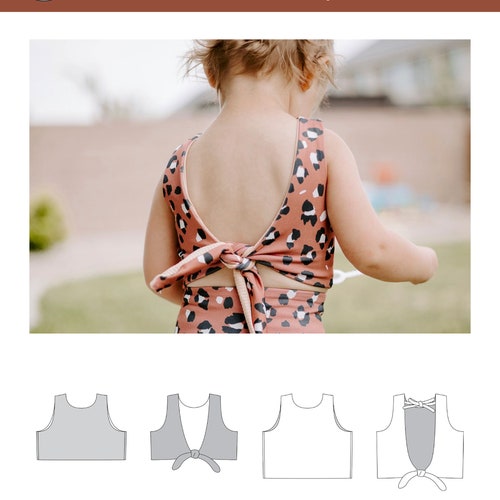 Reversible Bikini Top Sewing Pattern PDF Women's Swimsuit - Etsy