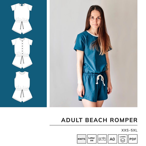Adult Romper - Etsy