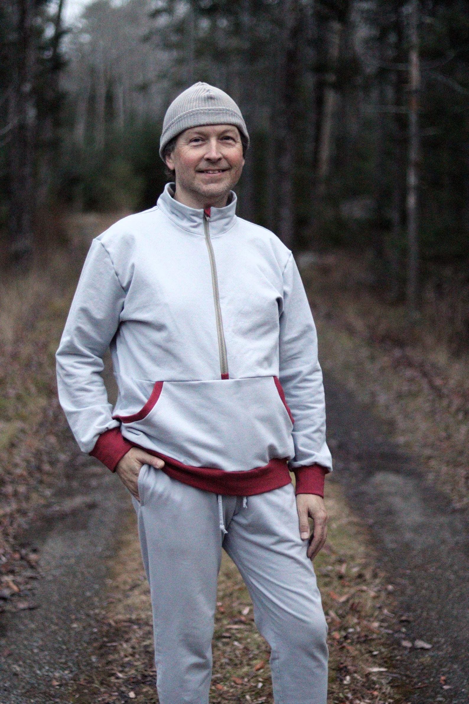 Adult Half Zip Sweater - PDF Sewing Pattern - Etsy