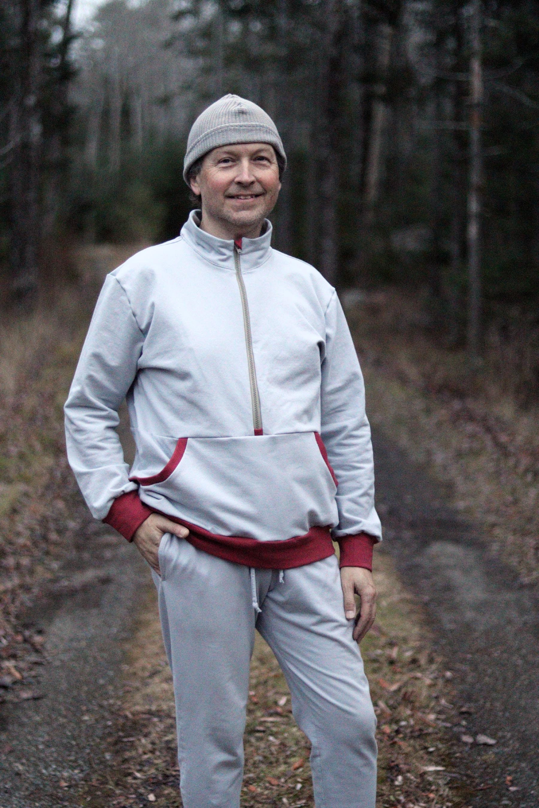 Adult Half Zip Sweater - PDF Sewing Pattern - Etsy