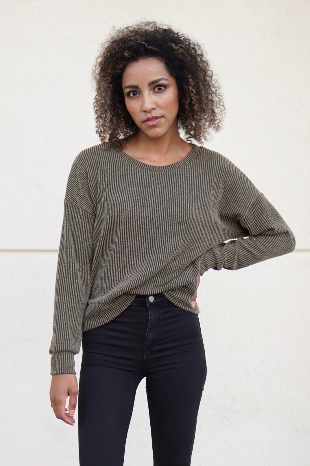 Women's Dolman PDF Sewing Pattern - Adult Top Loose Shirt Pattern ...