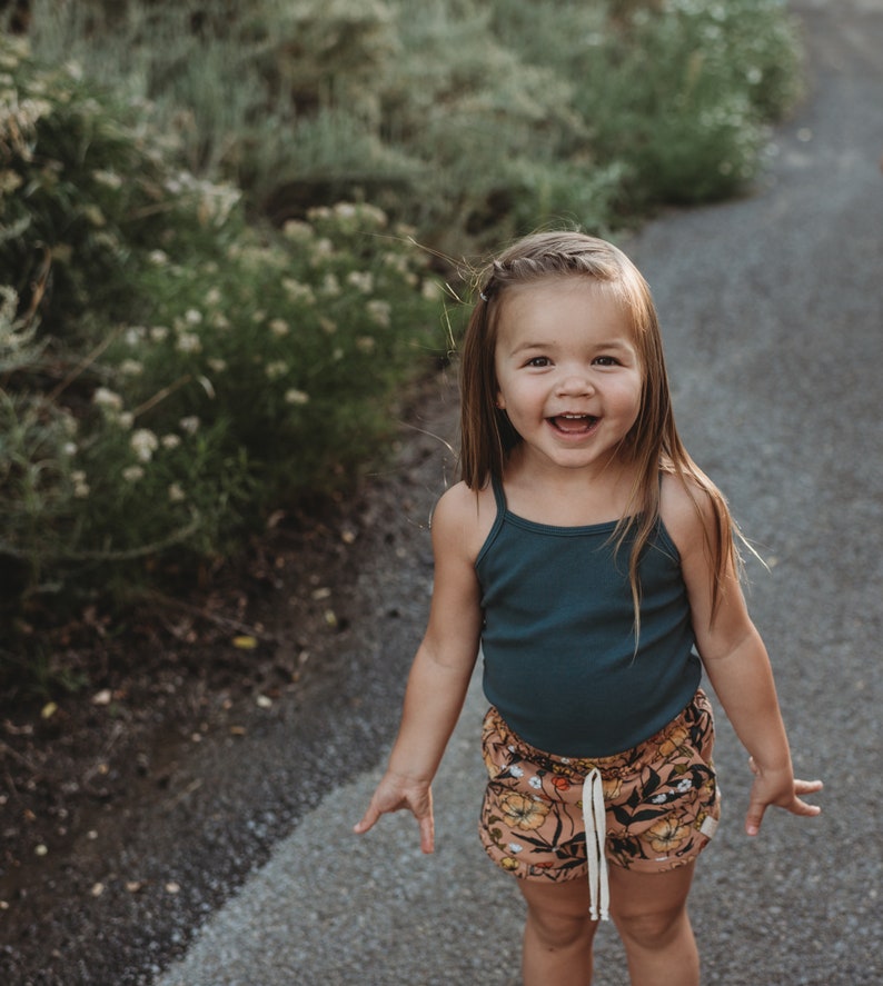 Kid's Retro Shorties PDF Sewing Pattern | Etsy