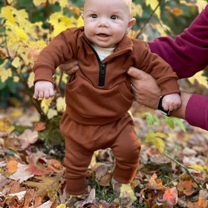 Half Zip Sweater PDF Sewing Pattern - Sweatshirt Pattern With Hood and ...